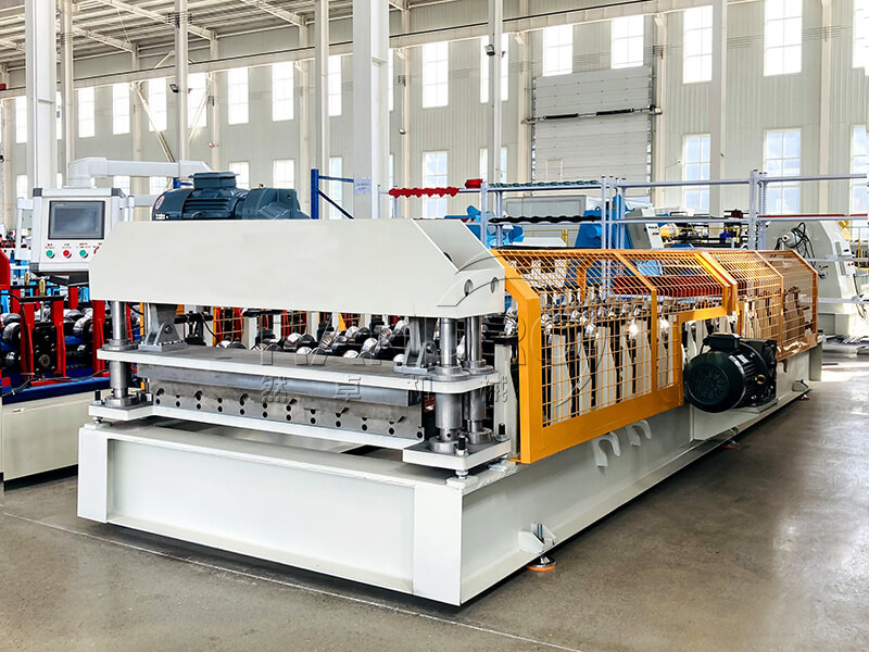 single layer aluminium iron metal ibr roof sheet making machine