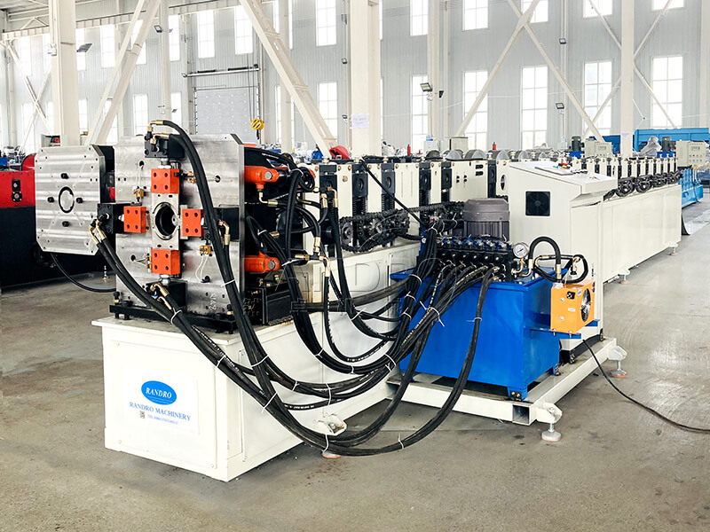Downspout Roll Forming Machine For Round and Square Pipe