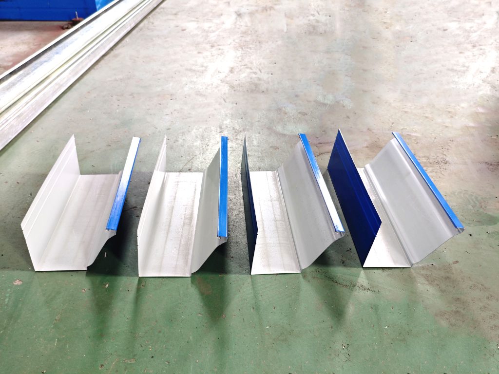 K Style Rain Gutter Downspout Pipe Roll Forming Machine