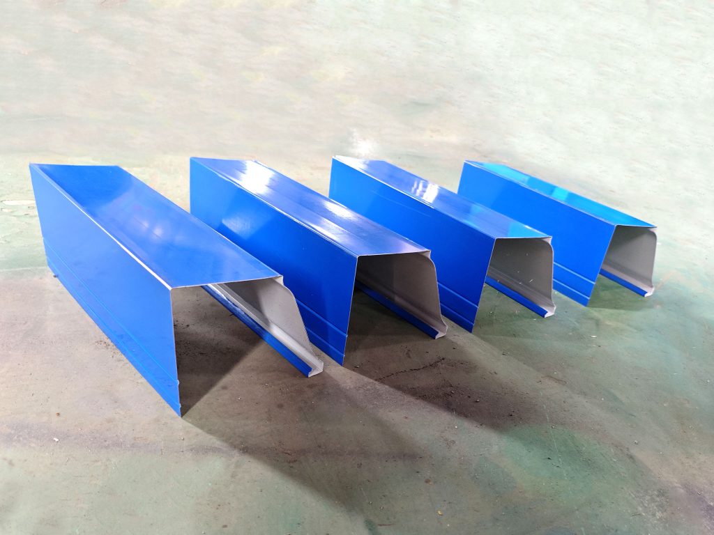 K Style Rain Gutter Downspout Pipe Roll Forming Machine
