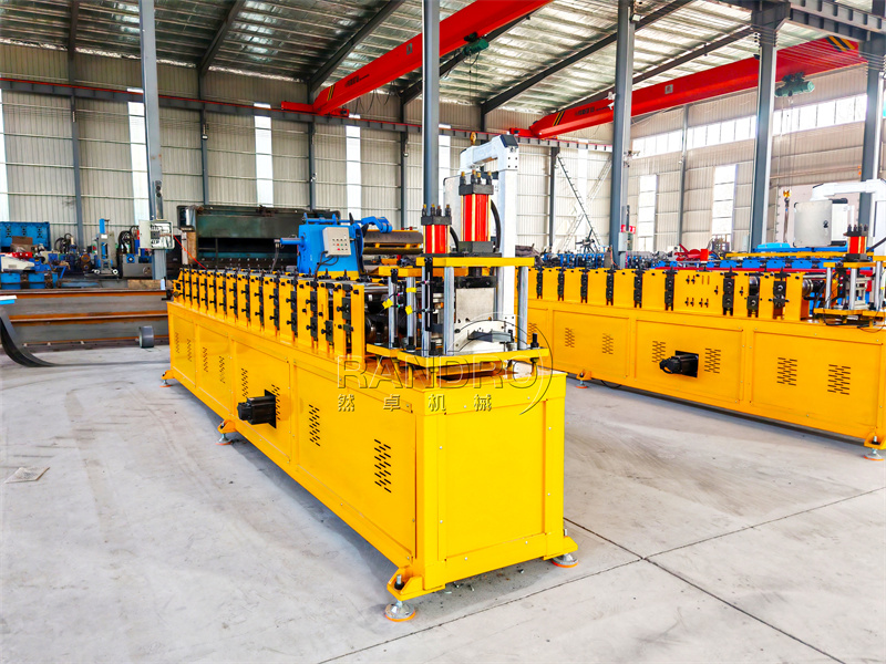 4 in 1 U stud channel purlin roll forming machine - Randro Machinery ...